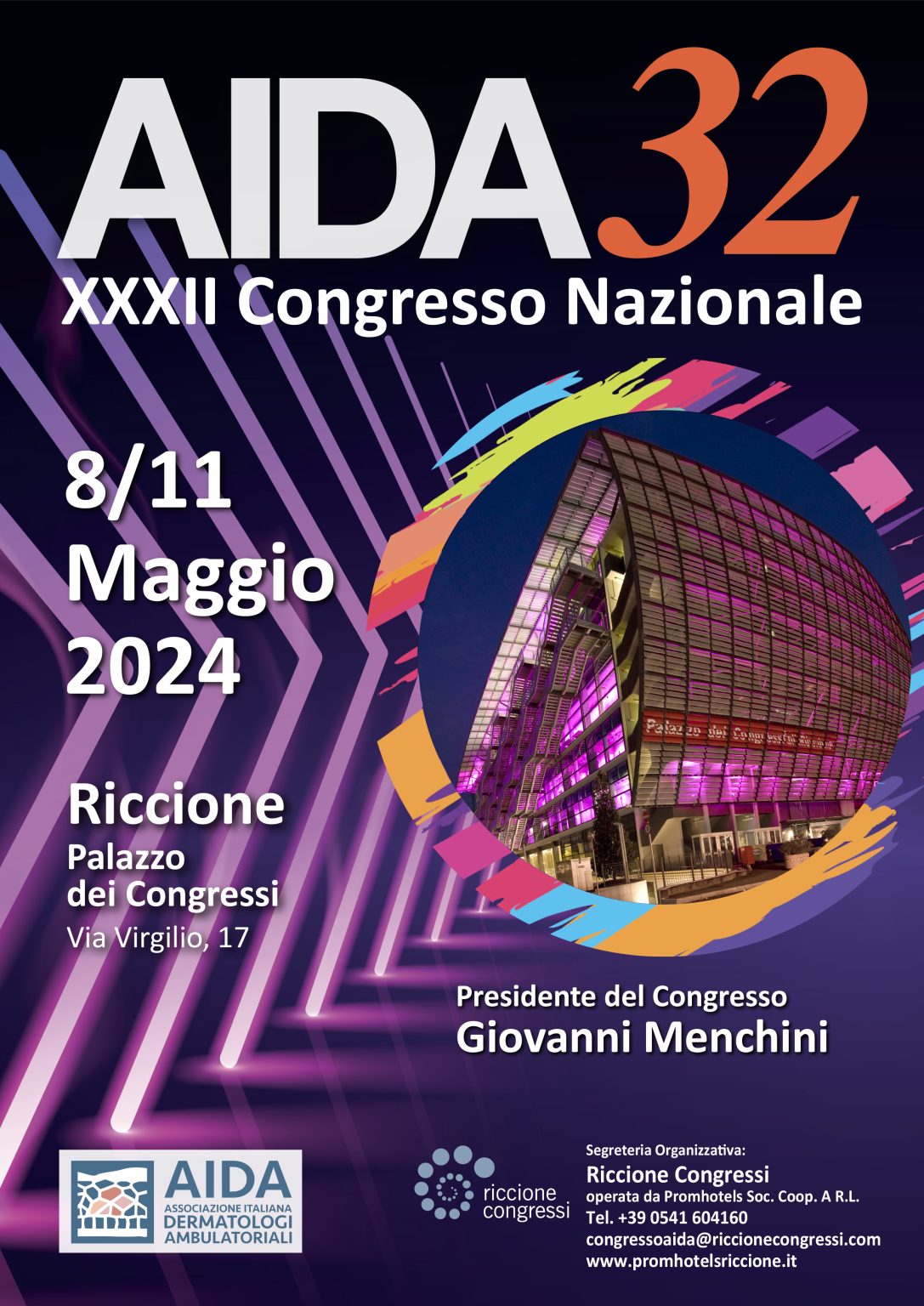 XXXII Congresso Nazionale AIDA - 8/11 maggio 2024, Riccione | AIDA